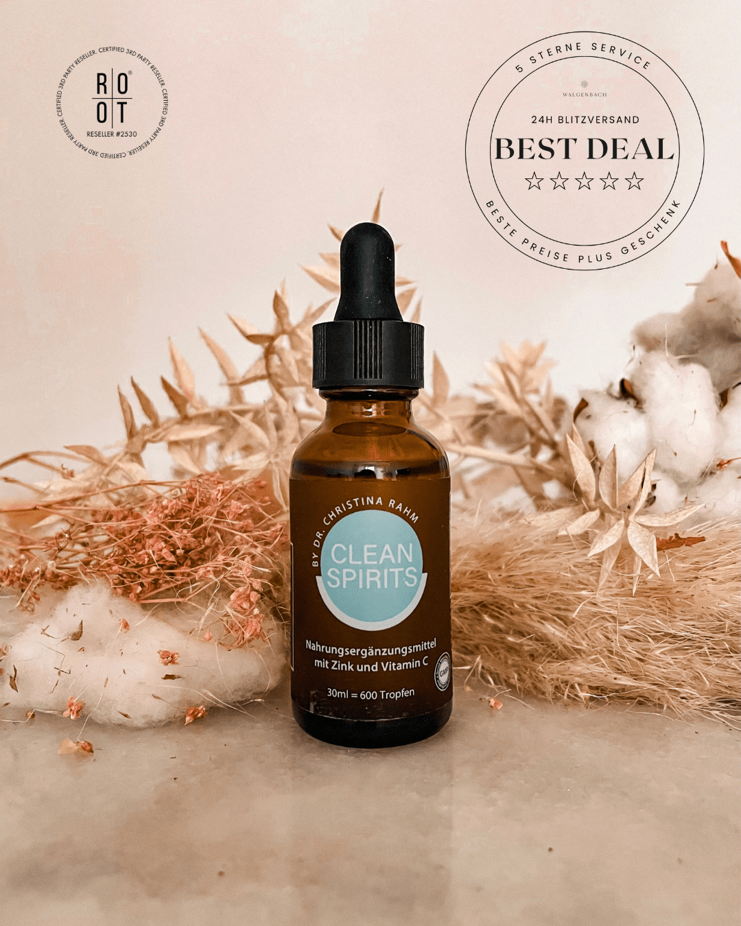 Root Clean Spirits - from 87.97 euros plus premium free product